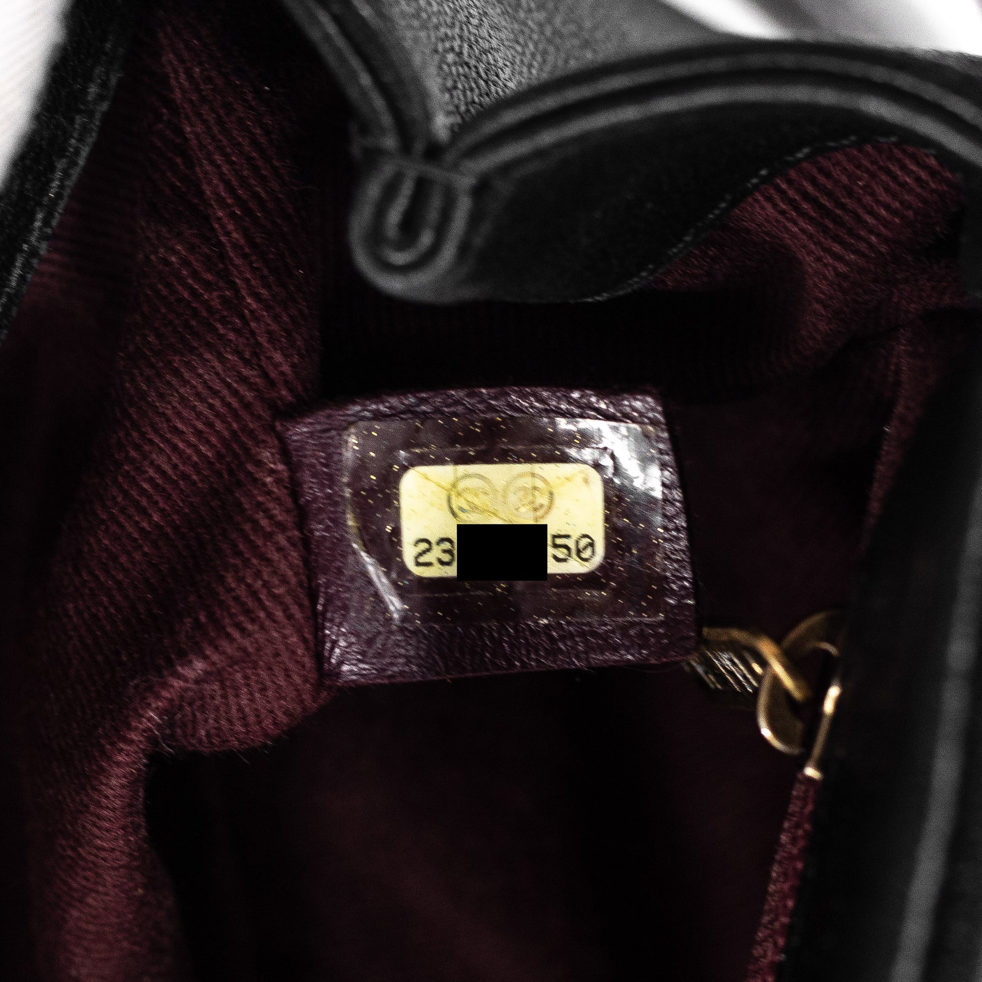 Chanel Mini Bucket Fluffy Chain Black Lambskin Gold